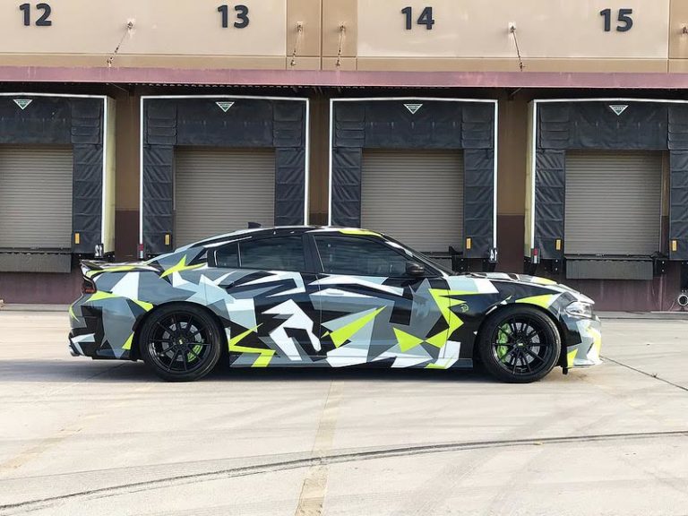Abstract Dodge Charger | Colorbomb Wraps